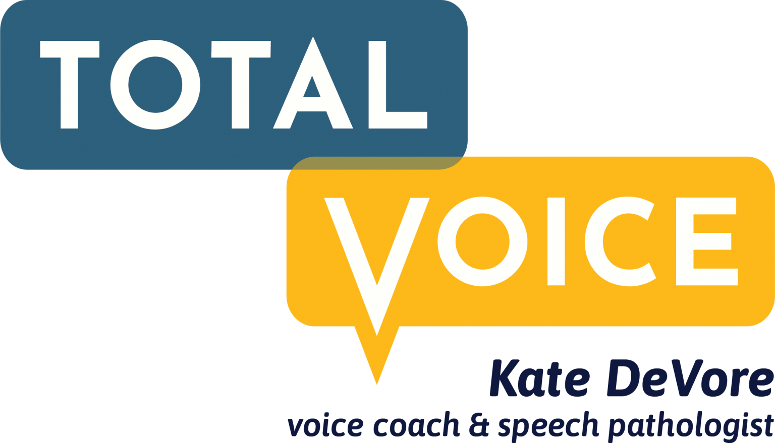 So you want to speak from your diaphragm – Total Voice